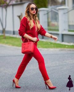 10+ looks con tacones rojos para verte increíble y estilosa
